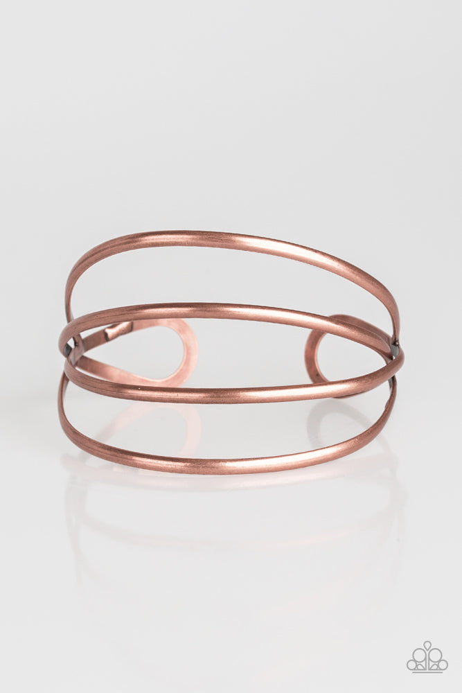 Copper bangle bracelet paparazzi store